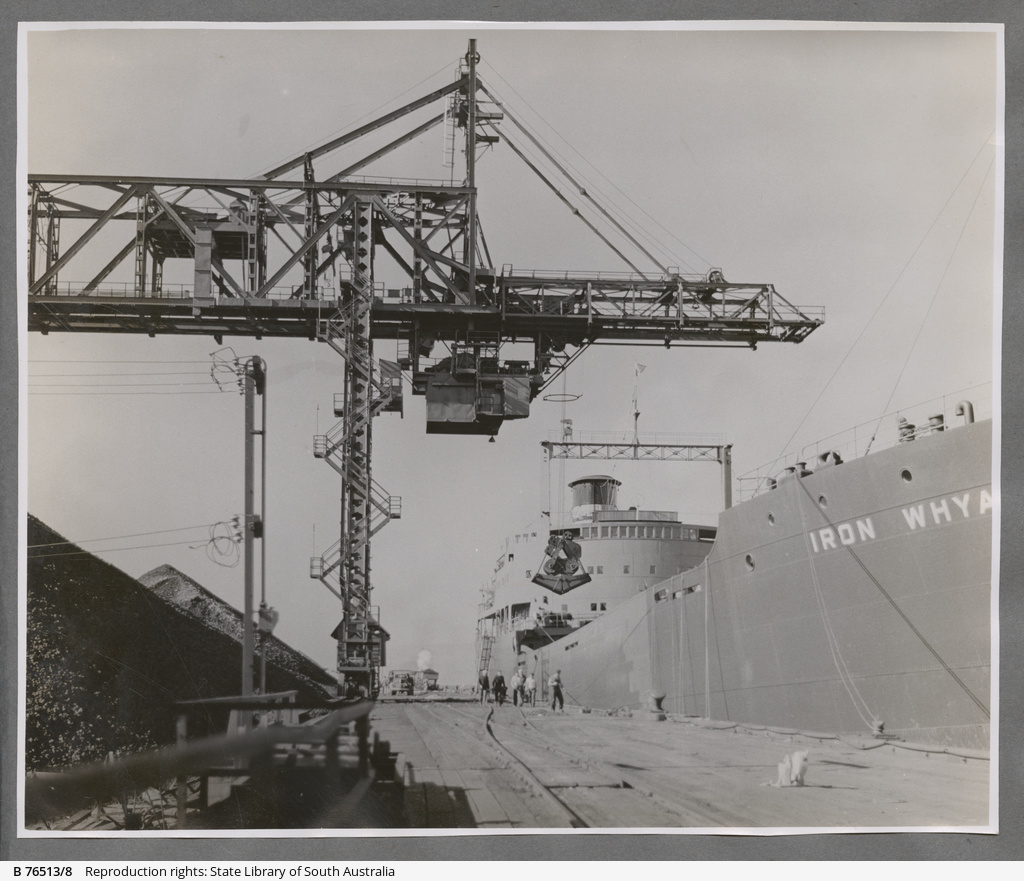 Photographs of Whyalla Shipyards • Photograph • State Library of South ...