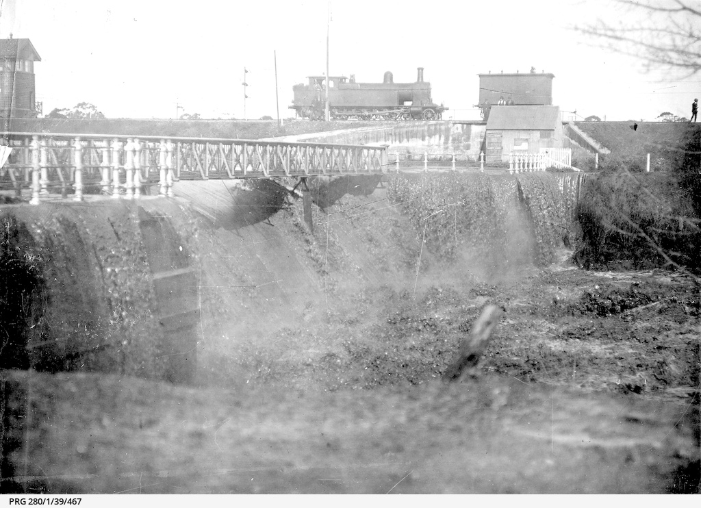 Torrens River weir, Adelaide • Photograph • State Library of South ...