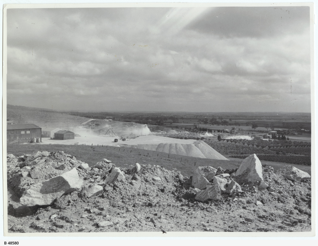 Limestone Quarries, Barossa • Photograph • State Library of South Australia