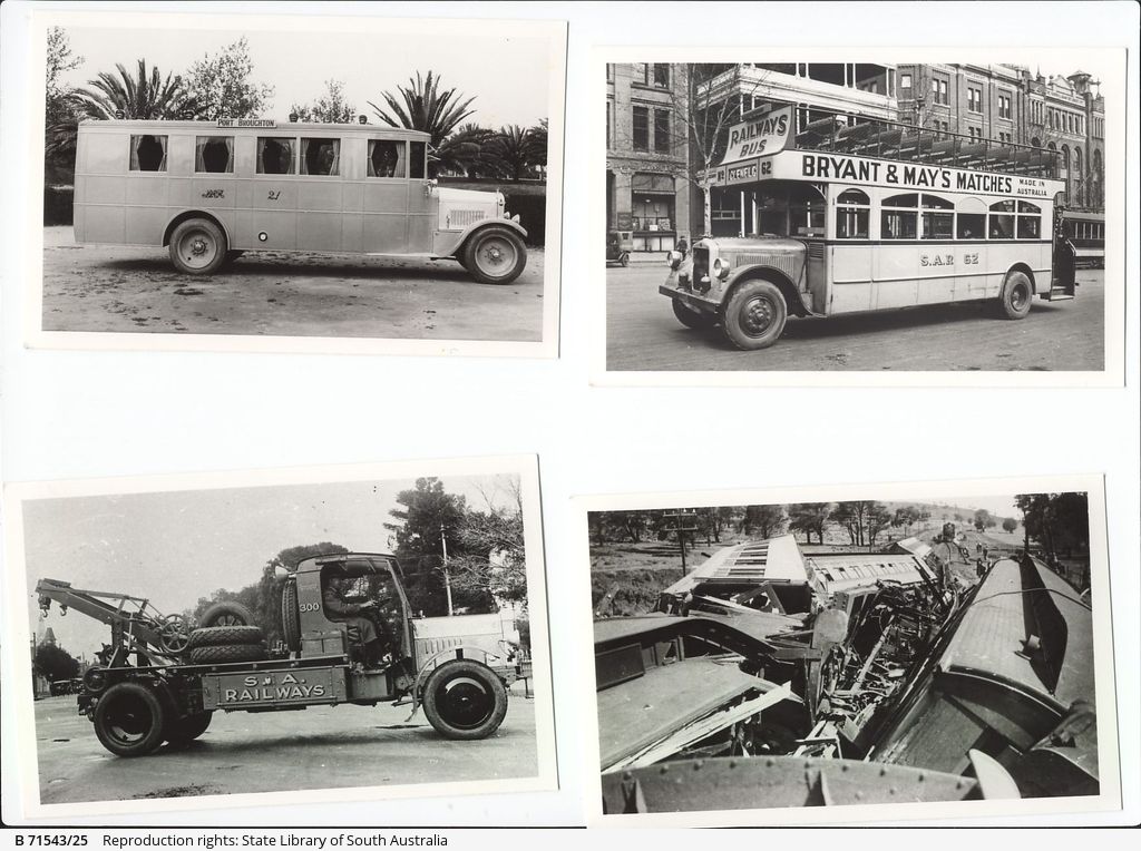 Photographs of transportation in early Adelaide • Photograph • State ...