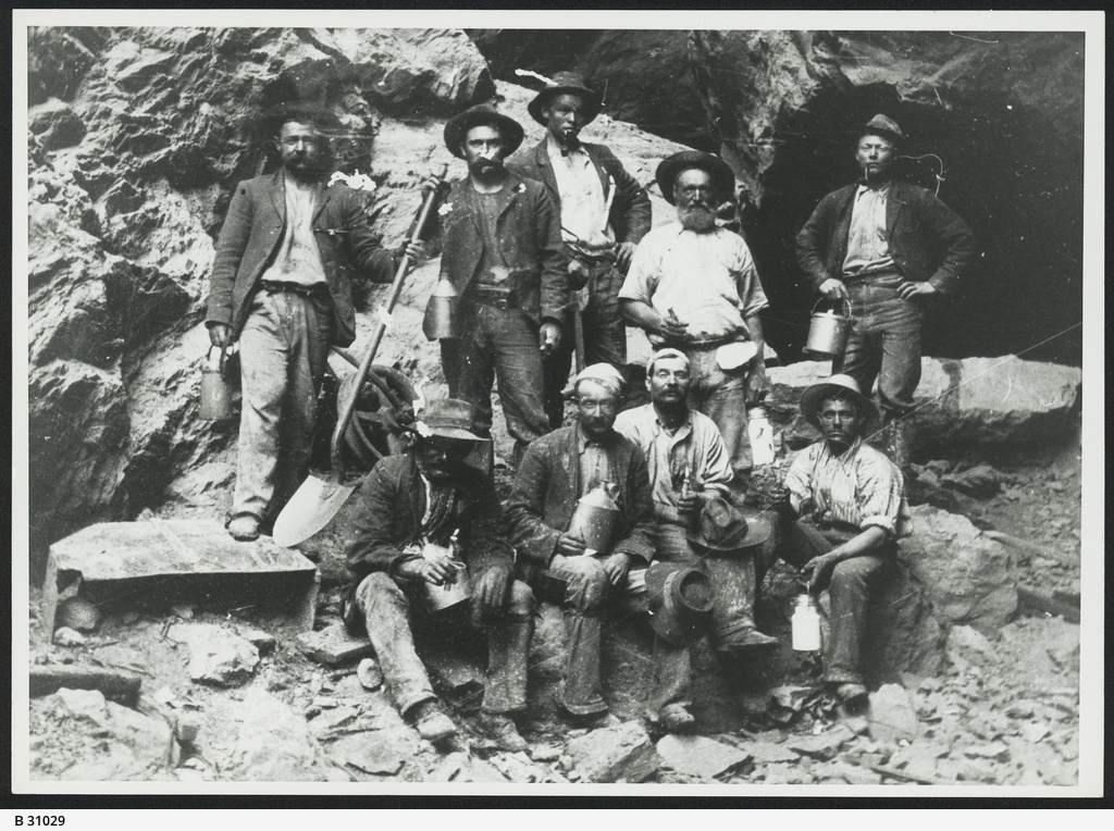 Mine Workers, Blinman • Photograph • State Library of South Australia