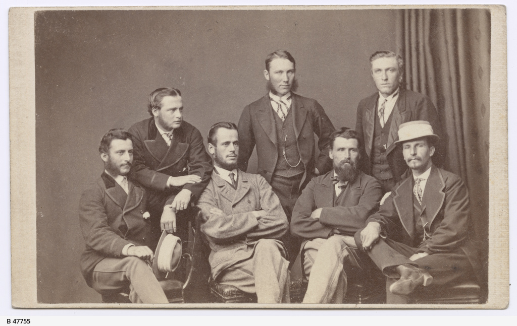 Group of seven men • Photograph • State Library of South Australia