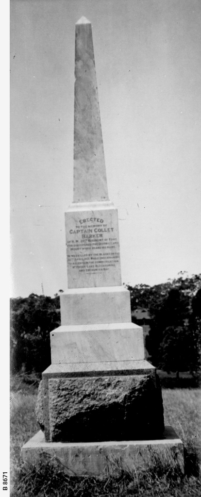 Barker Monument, Mt. Barker • Photograph • State Library of South Australia