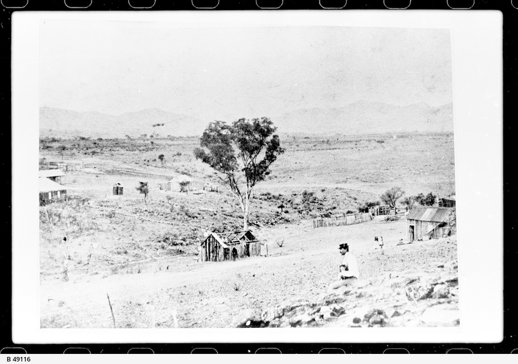 Sliding rock mine at Cadnia • Photograph • State Library of South Australia