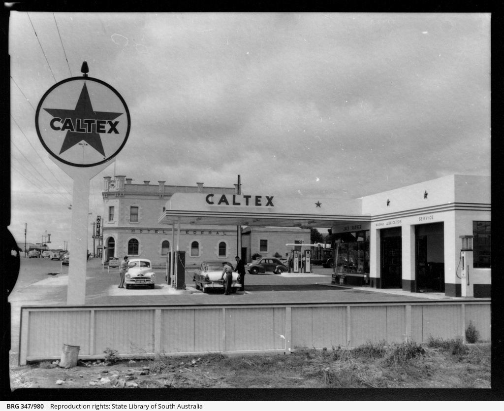 Caltex service station • Photograph • State Library of South Australia