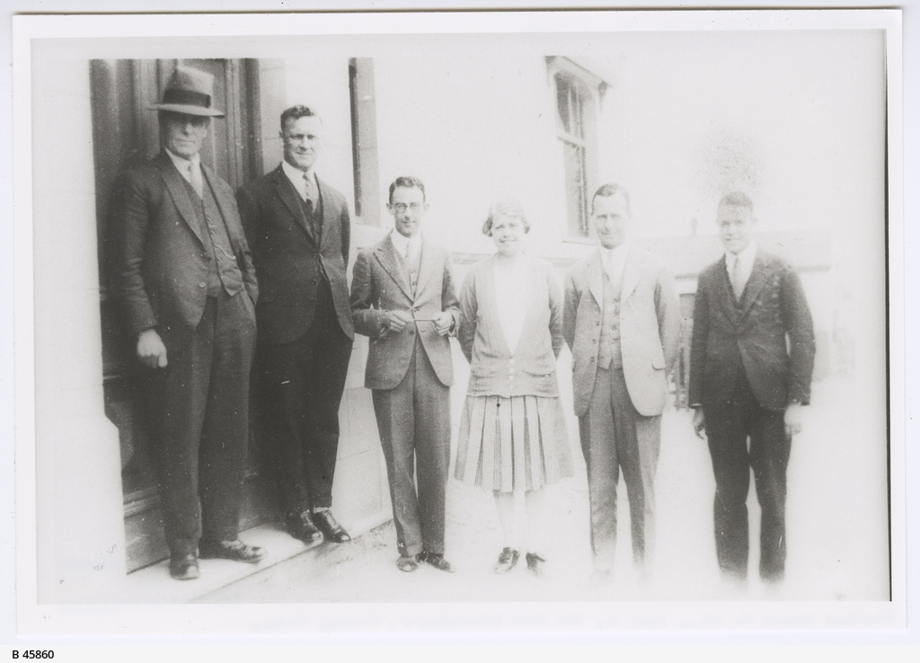 Bank staff, Loxton • Photograph • State Library of South Australia
