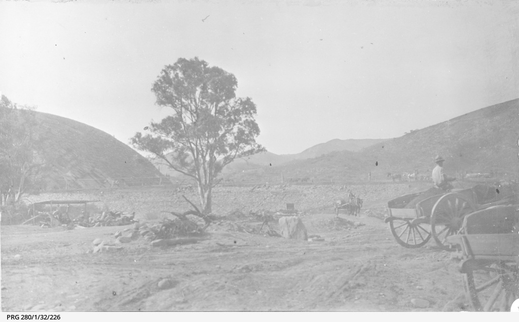 Baroota Creek reservoir site • Photograph • State Library of South ...