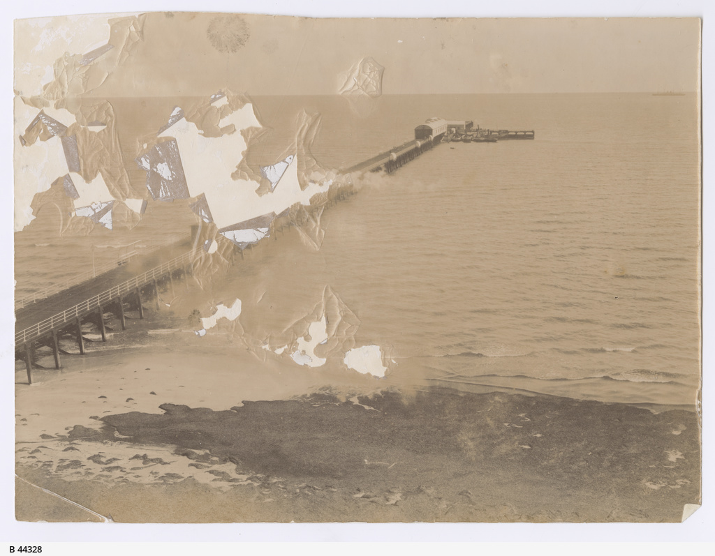 Jetty, Largs Bay • Photograph • State Library of South Australia