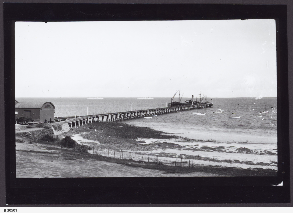 Port Victoria Jetty • Photograph • State Library of South Australia