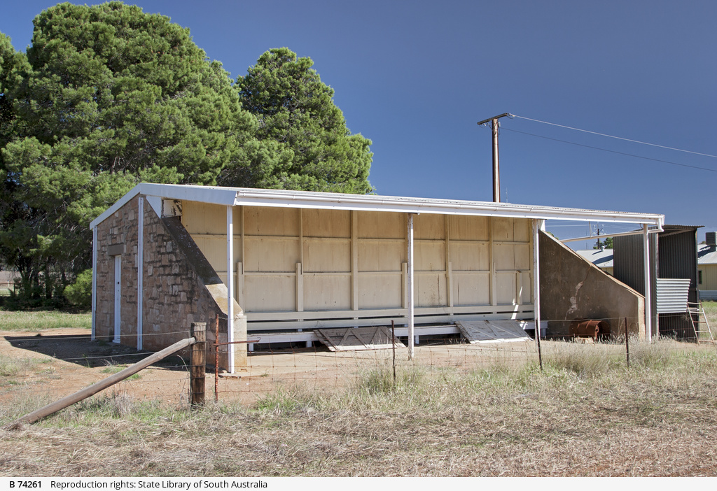 Yacka grandstand • Photograph • State Library of South Australia