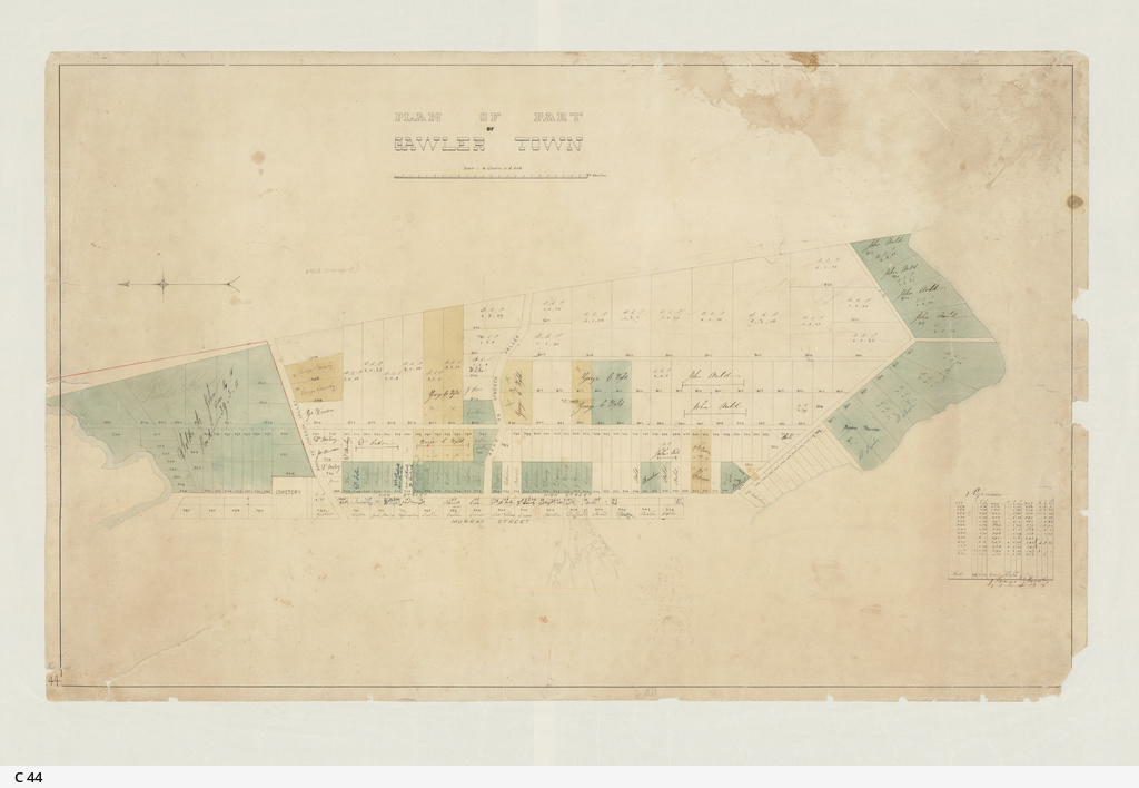 Plan of part of Gawler Town [cartographic material] / signed Francis ...