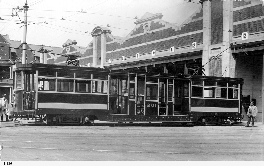 New drop centre electric tram car • Photograph • State Library of South ...