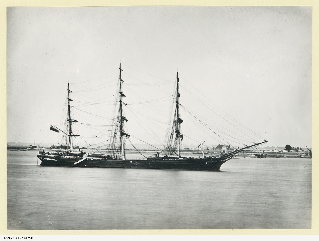 The 'Royal Standard' in an unidentified port • Photograph • State ...
