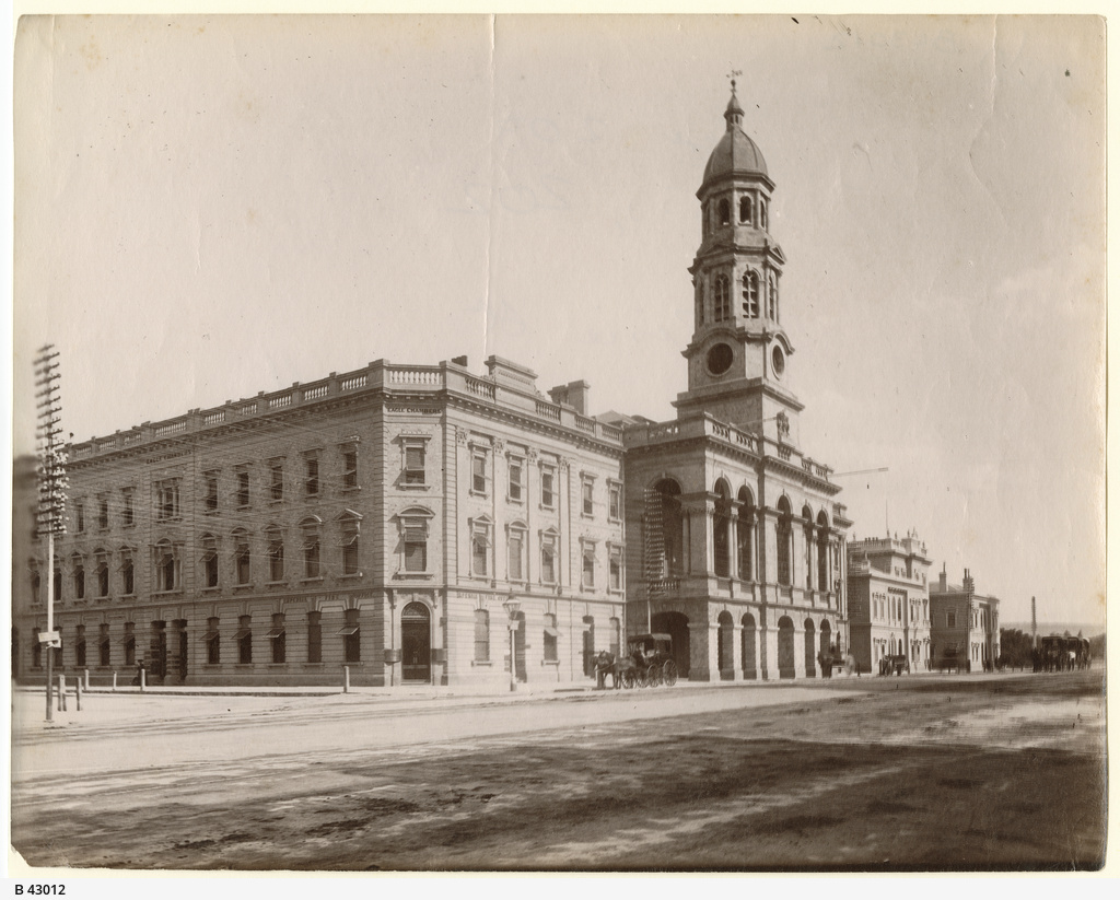 Adelaide Town Hall • Photograph • State Library of South Australia