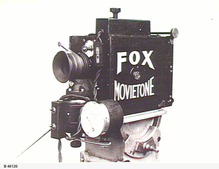 "Fox" Movietone Camera • Photograph • State Library of South Australia