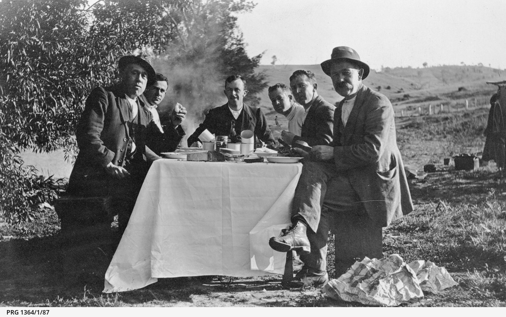Bush picnic • Photograph • State Library of South Australia