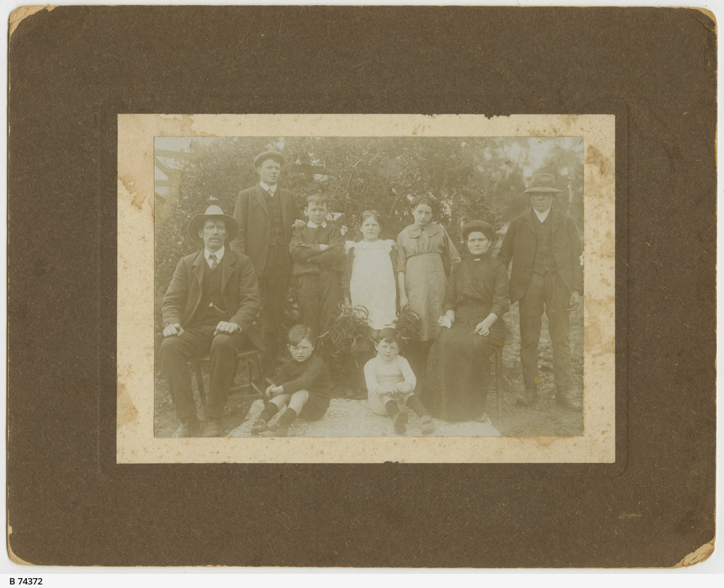 Group photograph of the Fleming family • Photograph • State Library of ...