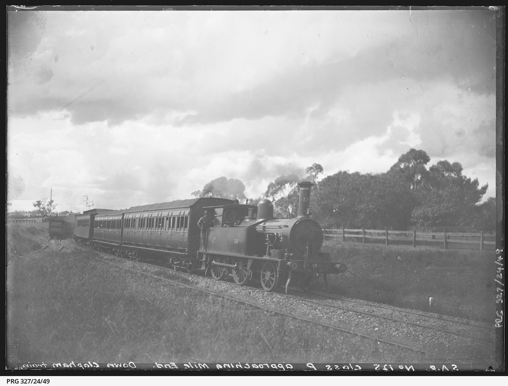 P class locomotive No. 125 • Photograph • State Library of South Australia
