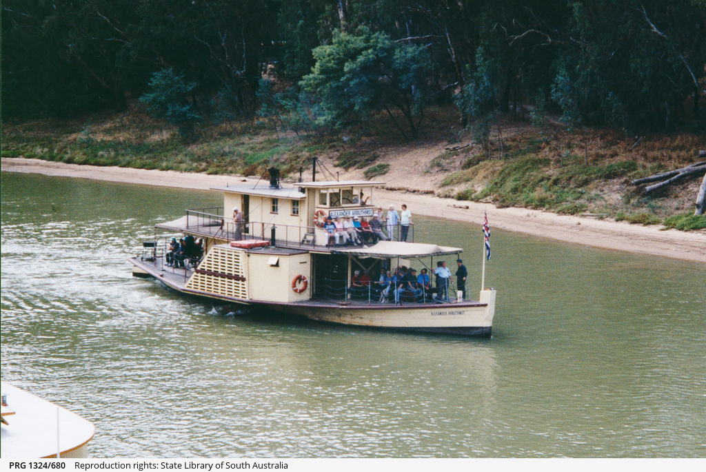 Alexander Arbuthnot, paddle steamer • Photograph • State Library of ...