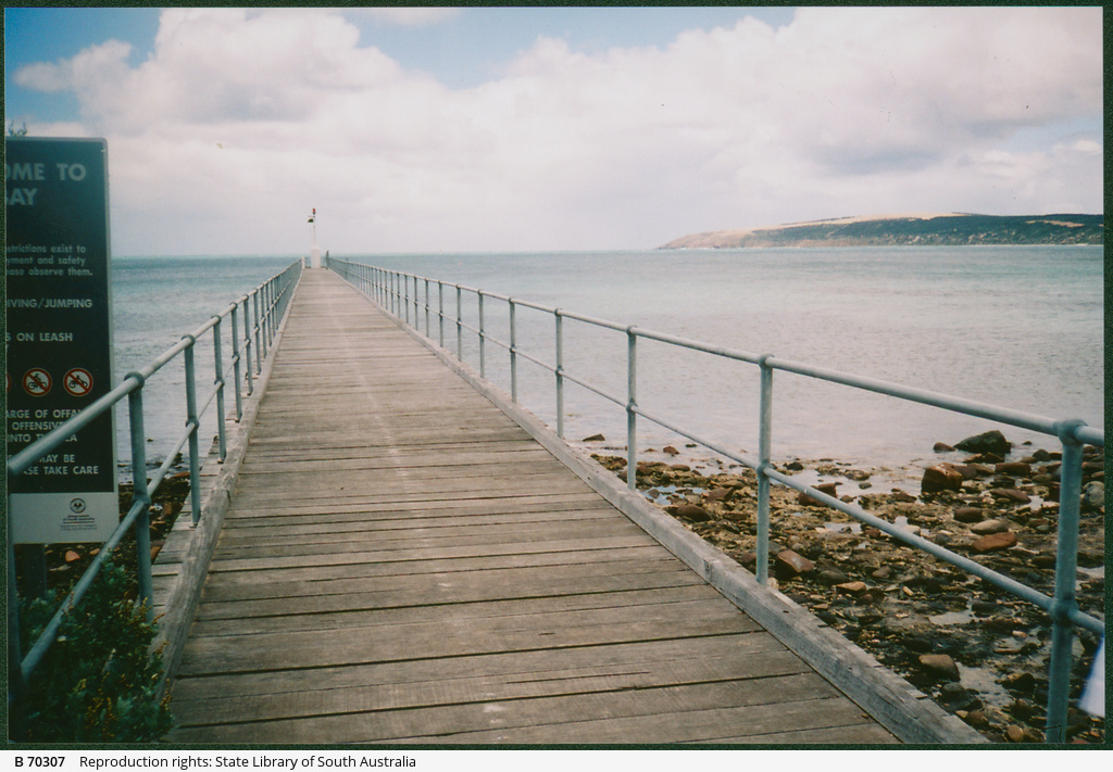 Emu Bay jetty • Photograph • State Library of South Australia