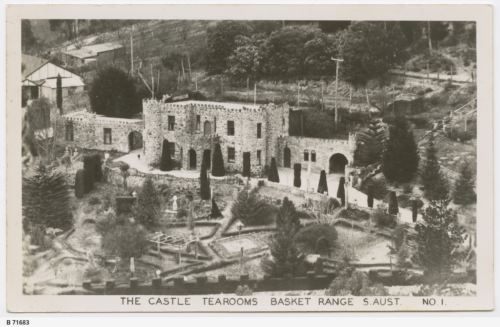 The Castle Tearooms, Basket Range • Photograph • State Library of South ...