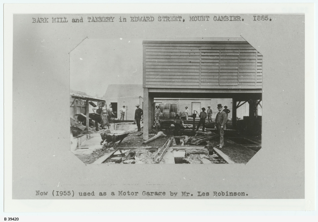 Bark Mill and Tannery • Photograph • State Library of South Australia