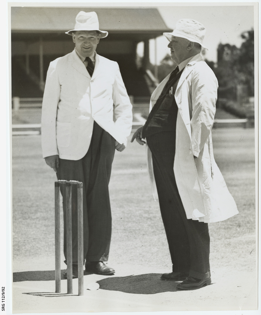 Tom Playford and Michael O'Halloran • Photograph • State Library of ...