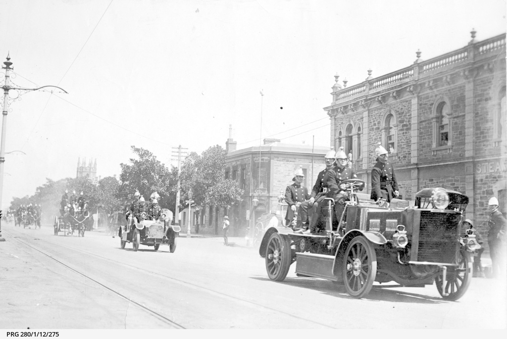The South Australian Fire Brigade • Photograph • State Library of South ...