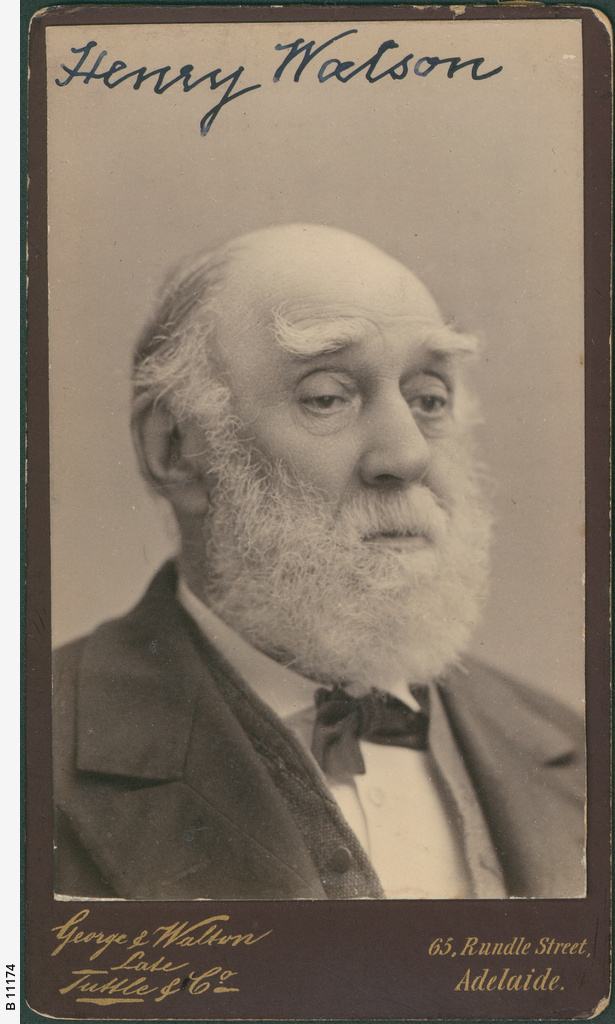 Henry Watson • Photograph • State Library of South Australia