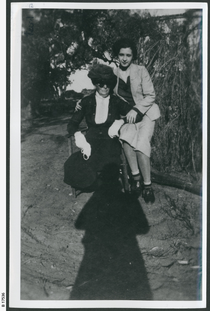 Daisy Bates & Miss I. Goodes • Photograph • State Library of South ...