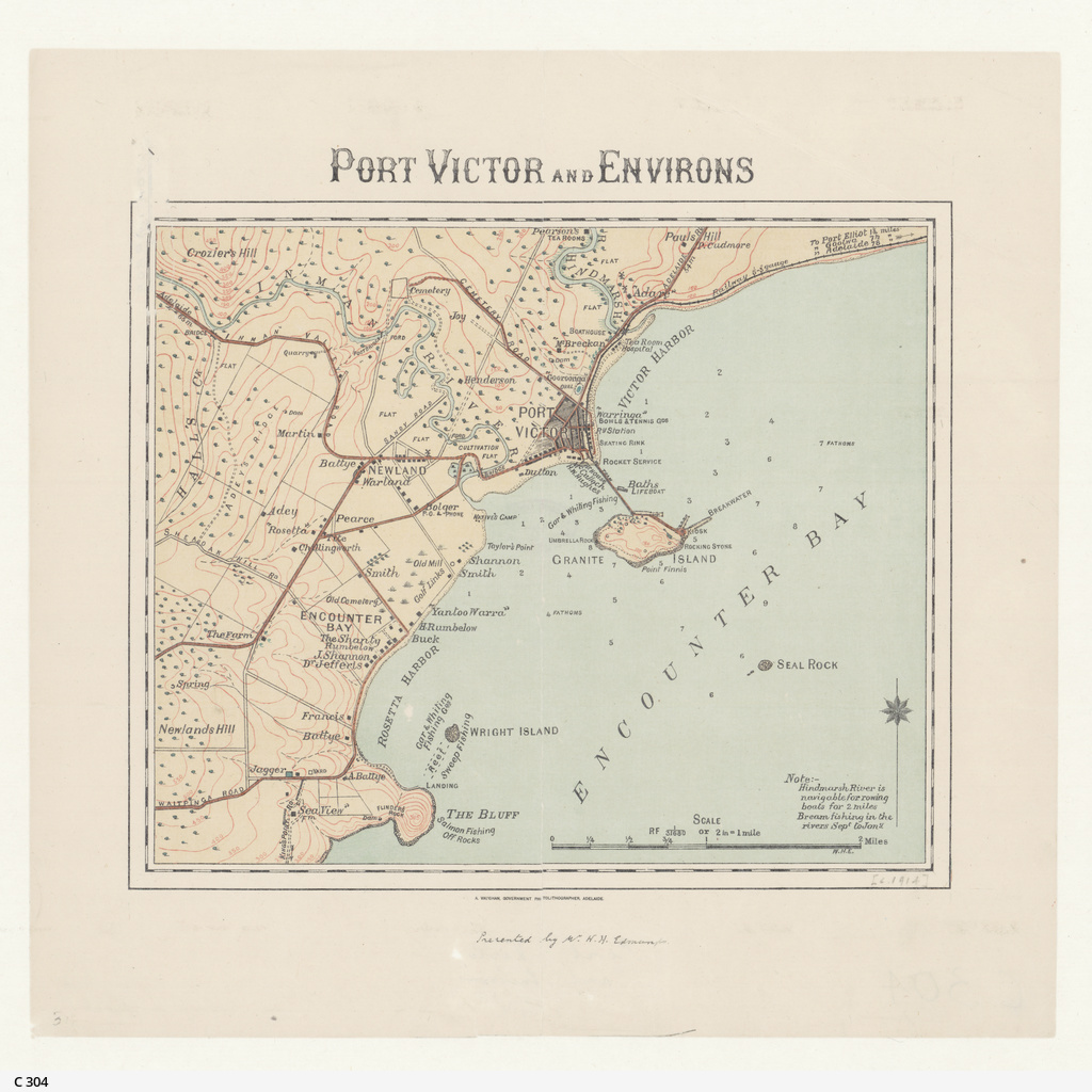 Port Victor and environs [cartographic material] • Archival map/chart ...