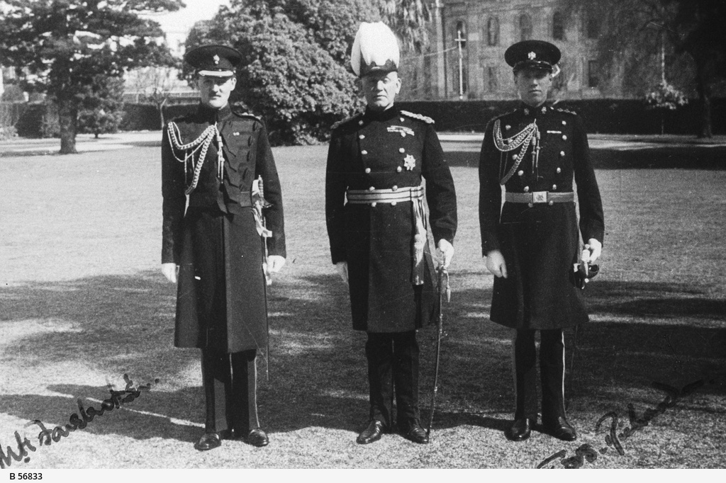 Lt. General Sir Charles Willoghby More Norrie, Capt. J.D.B. Richardson ...