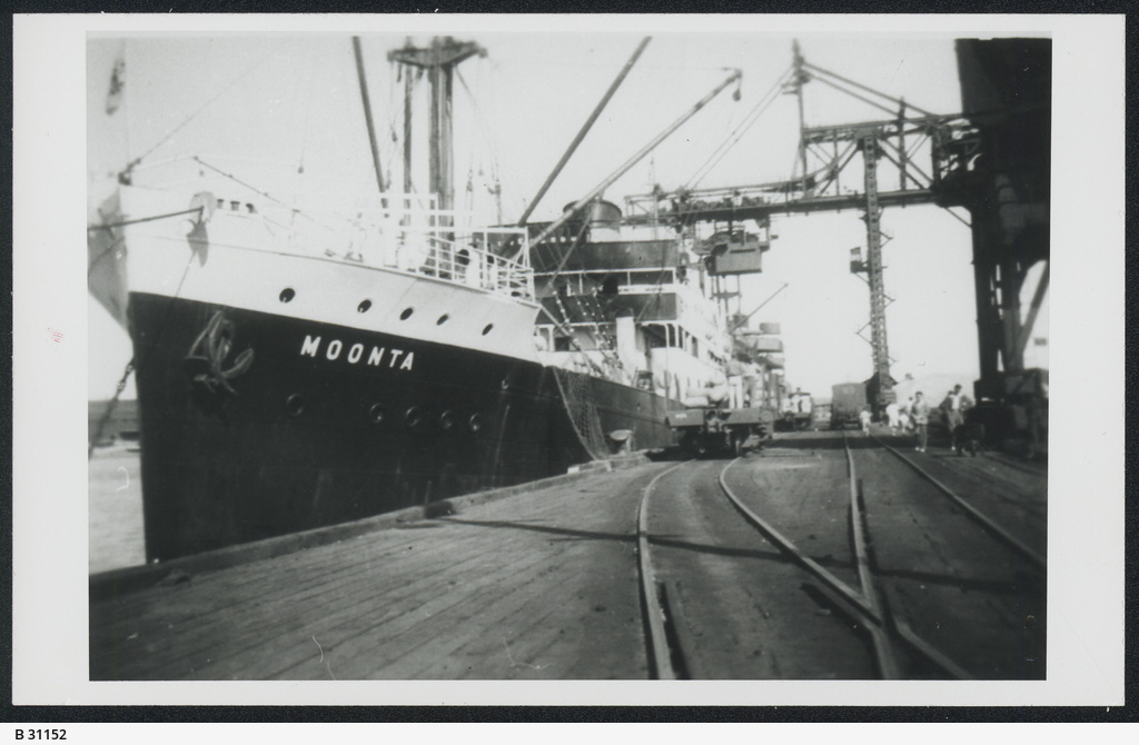 " Moonta"at Port Pirie Jetty • Photograph • State Library of South ...