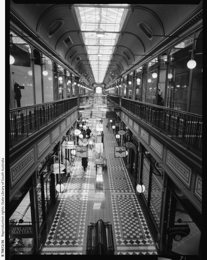 Adelaide Arcade • Photograph • State Library of South Australia