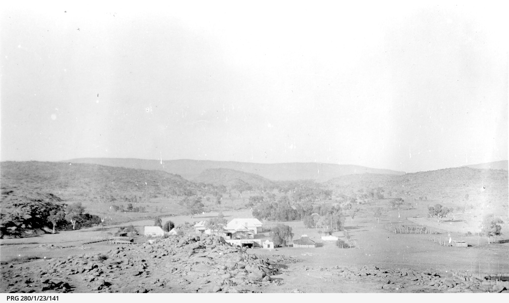 Telegraph Station at Alice Springs • Photograph • State Library of ...