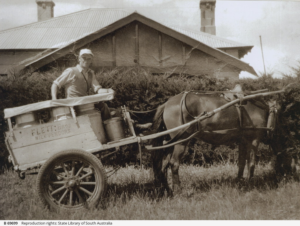 The milk vendor • Photograph • State Library of South Australia