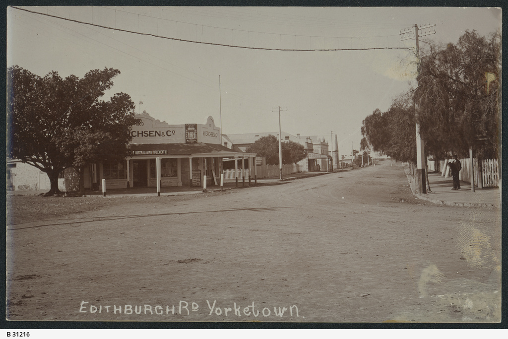 Edithburgh Road, Yorketown • Photograph • State Library of South Australia