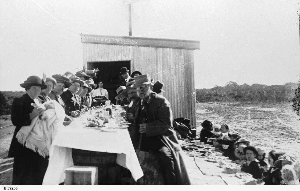 Residents of Yumali on a picnic • Photograph • State Library of South ...