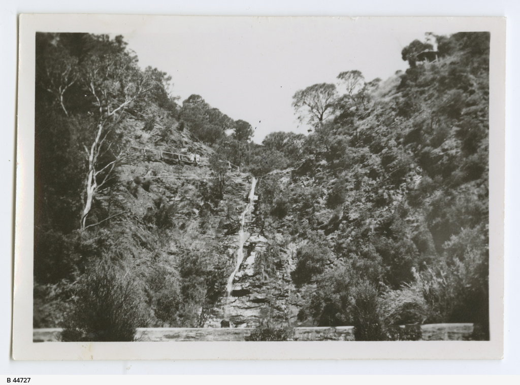 First Fall, Waterfall Gully • Photograph • State Library of South Australia