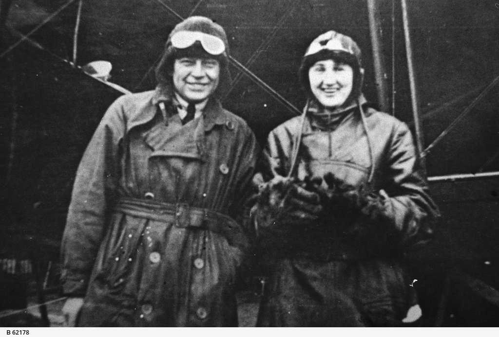 Captain Harry Butler and his wife Elsa • Photograph • State Library of ...