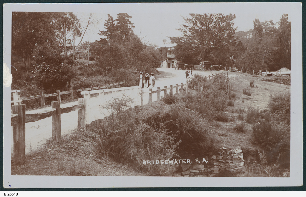 Bridge, Bridgewater • Photograph • State Library of South Australia