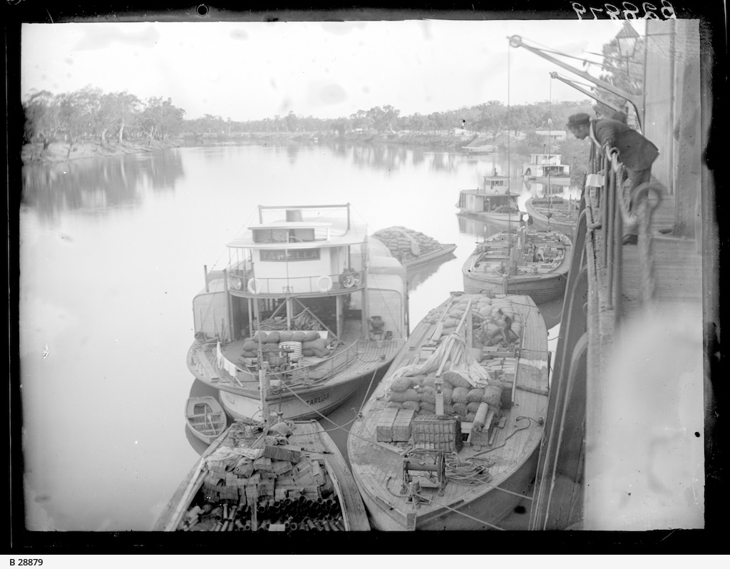 Tarella at Morgan Wharf • Photograph • State Library of South Australia