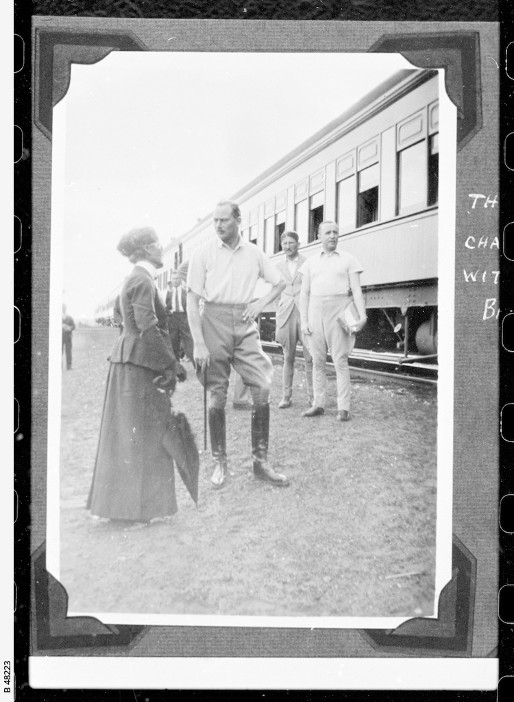 Daisy Bates at Ooldea • Photograph • State Library of South Australia