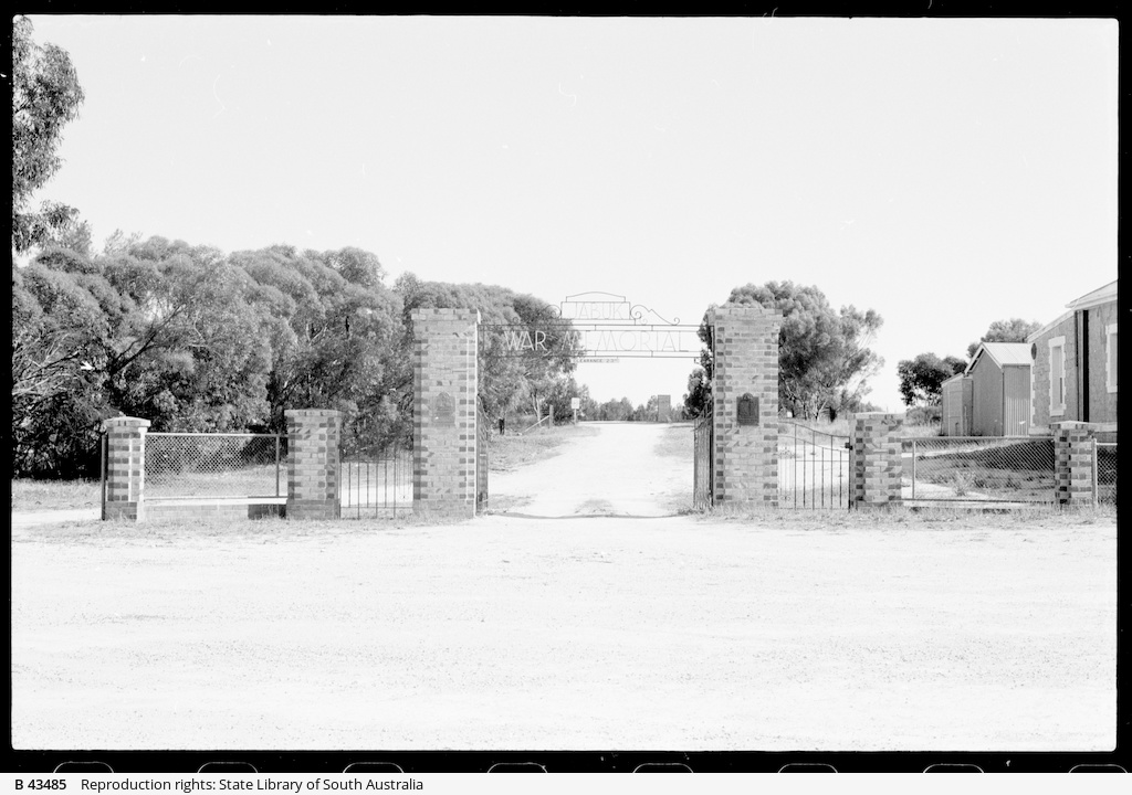 Jabuk War Memorial • Photograph • State Library of South Australia