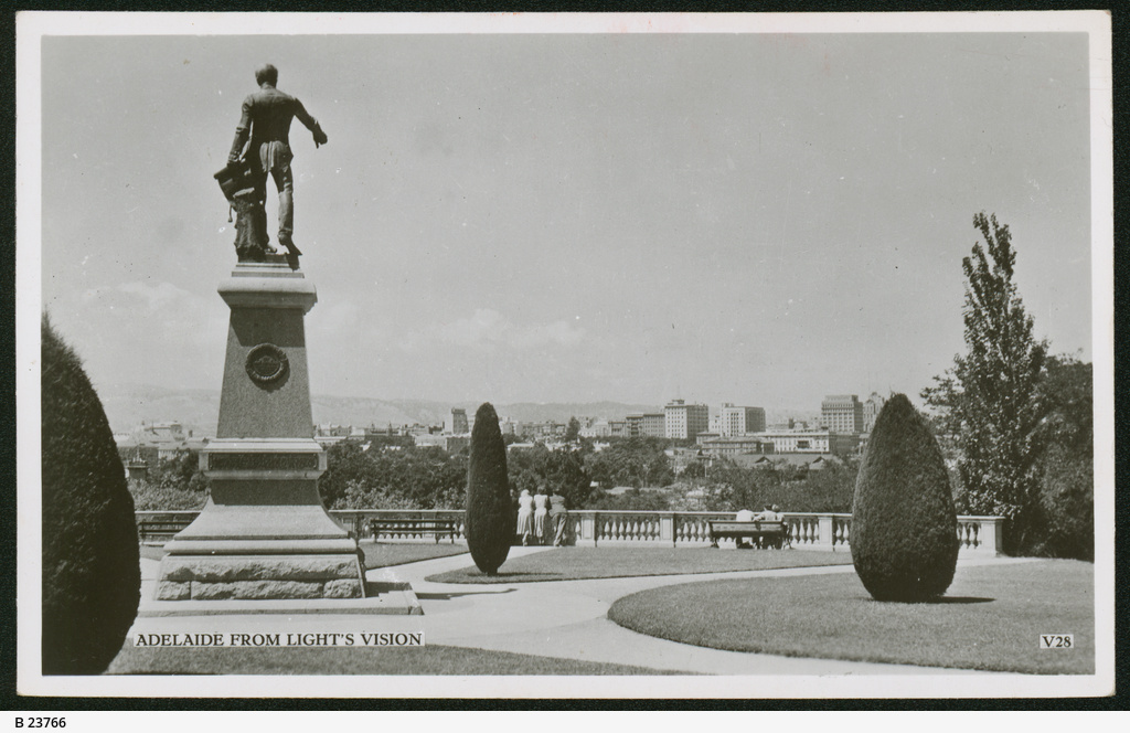 Colonel William Light Statue • Photograph • State Library of South ...