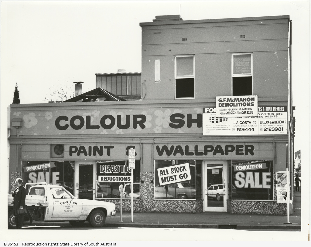 Colour Shop, Gouger Street • Photograph • State Library of South Australia