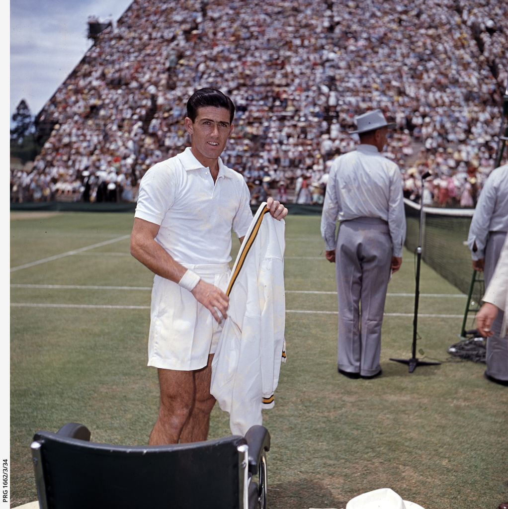 Ken Rosewall at the Davis Cup, Adelaide • Photograph • State Library of ...