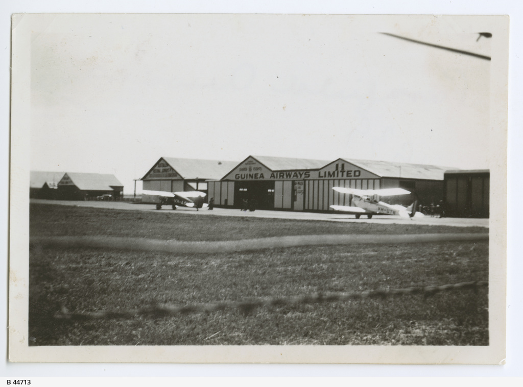 Hangar at Parafield Airport • Photograph • State Library of South Australia