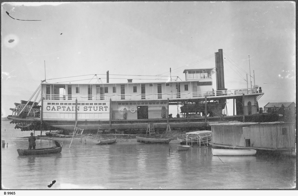 The 'Captain Sturt' river steamer, Goolwa • Photograph • State Library ...