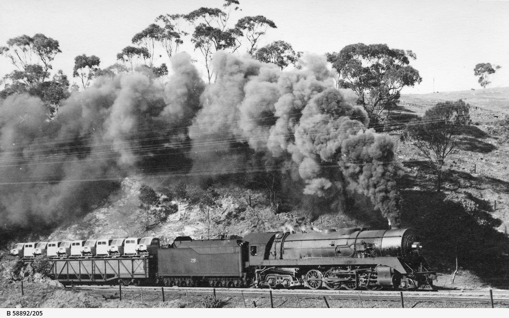 Railway transport: 720 class • Photograph • State Library of South ...